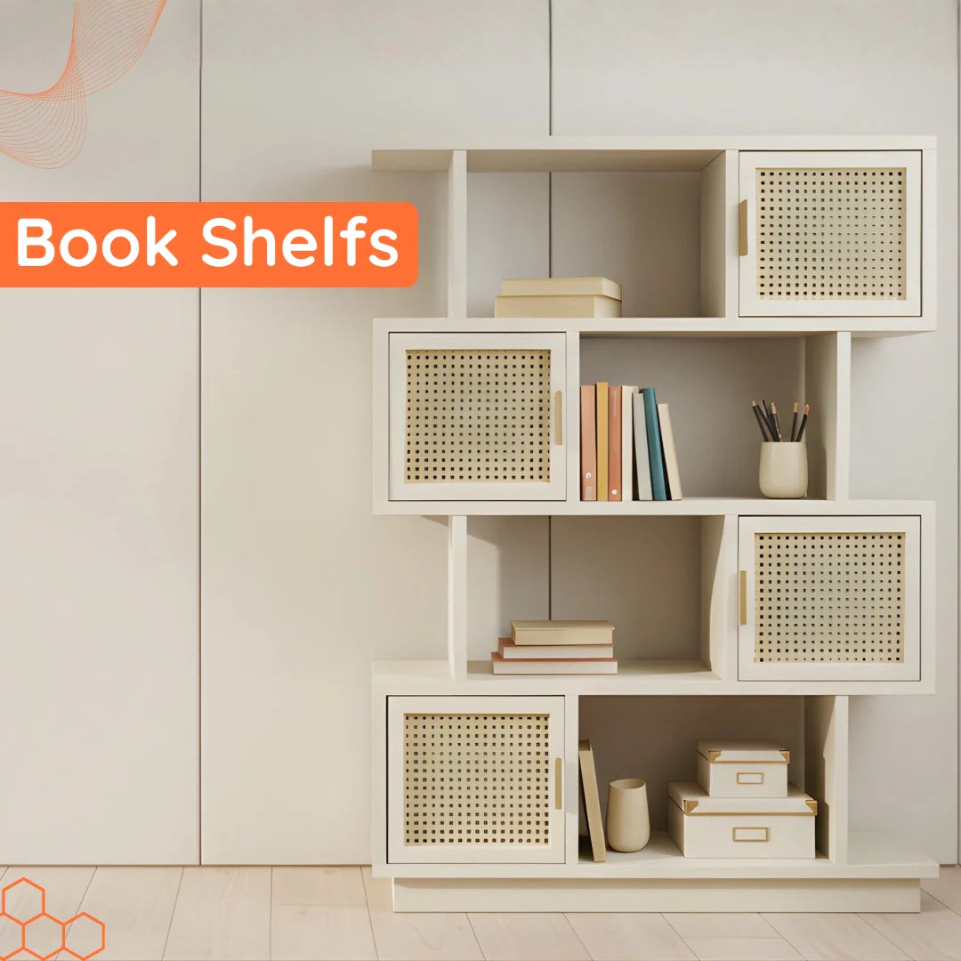 Buy Modern Book Shelf for Home – DZYN Furnitures