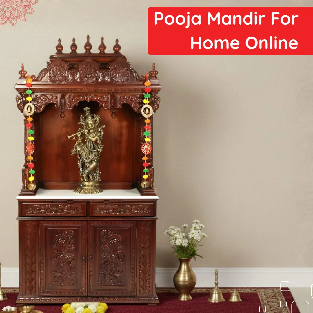 Buy Pooja Mandir For Home Online – DZYN Furnitures