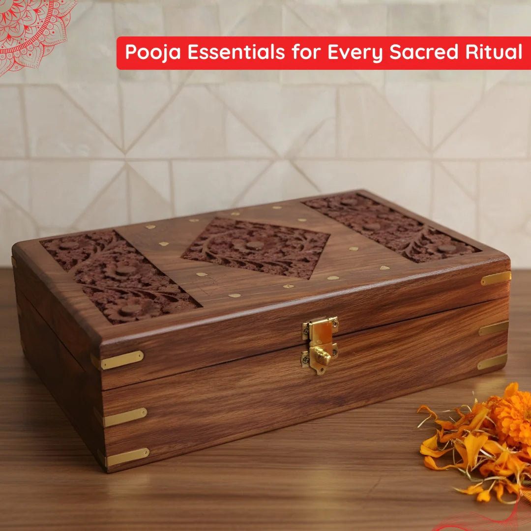Pooja Essentials for Daily Rituals – DZYN Furnitures
